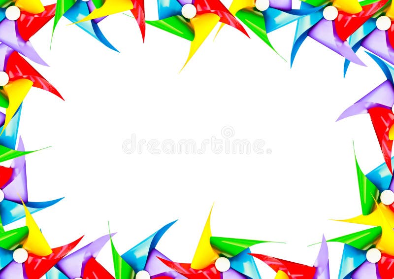 Colorful frame stock illustration. Illustration of blank - 48844001