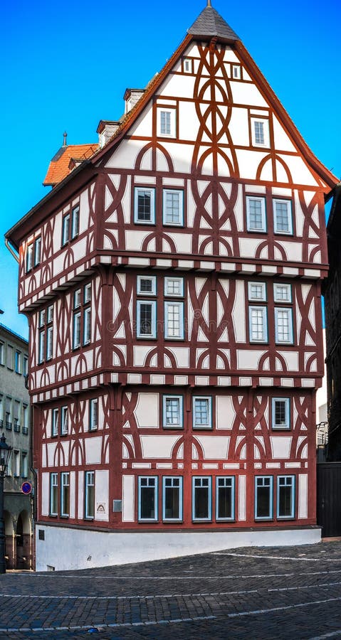 Colorful Half Timbered House in Battenberg, Germany, Ancestral Seat of ...