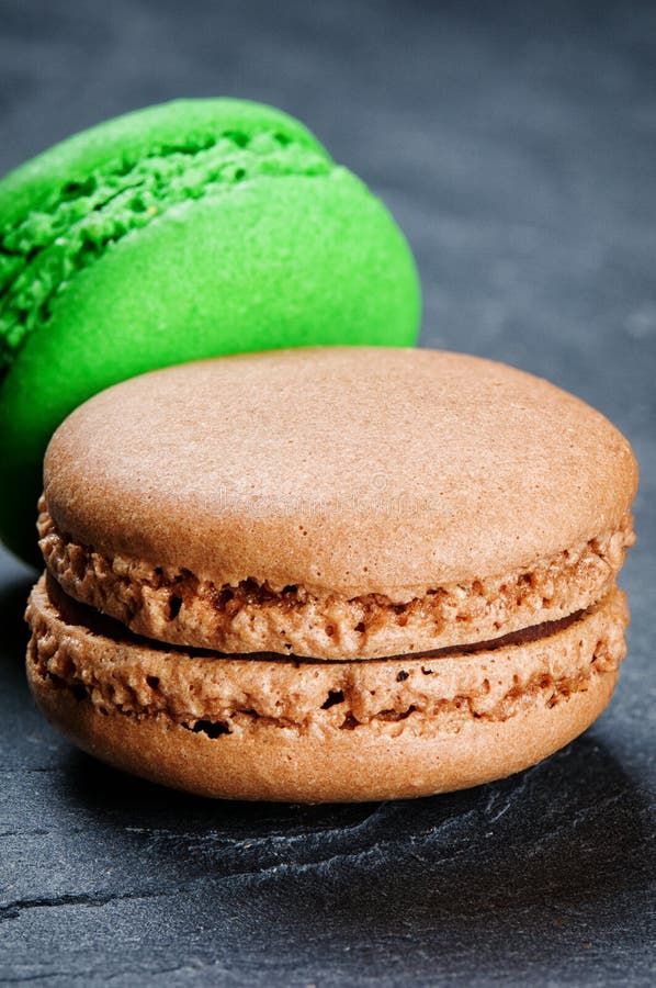 Colorful French macaroons stock image. Image of bakery - 29162403