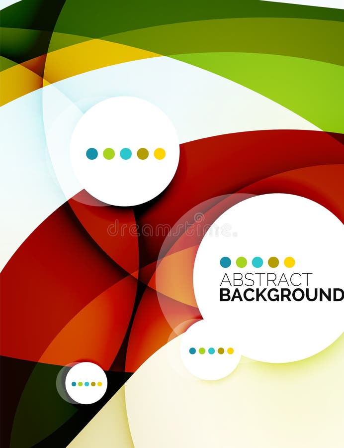 Colorful Fresh Modern Abstract Background Stock Vector - Illustration ...