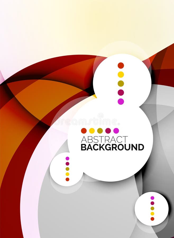 Colorful Fresh Modern Abstract Background Stock Vector - Illustration ...