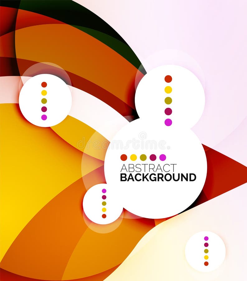 Colorful Fresh Modern Abstract Background Stock Vector - Illustration ...