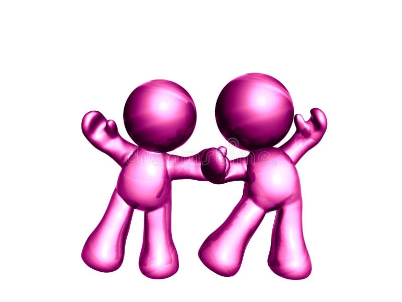 Colorful Friends Icon Figures Stock Illustration - Illustration of pose ...