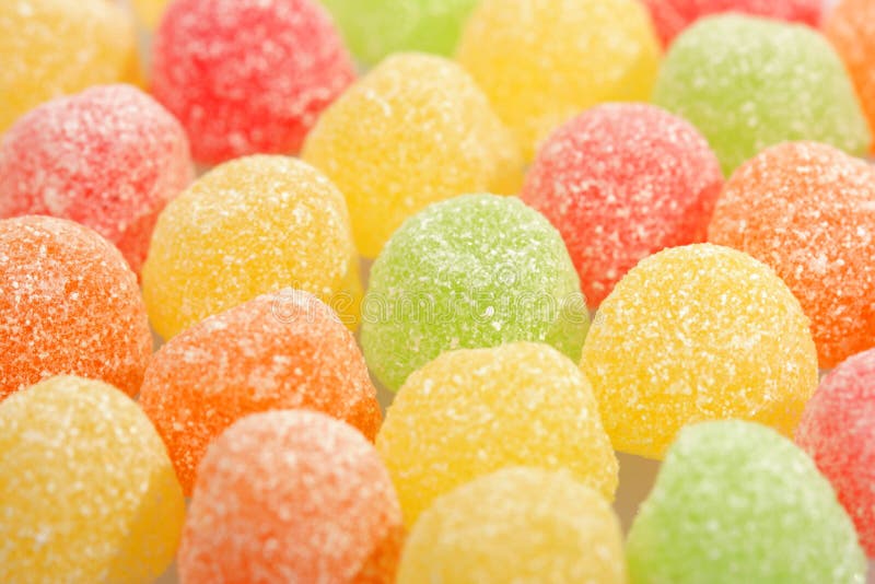 Colorful Gum Drops Candy Close Up Stock Image - Image of dessert, treat ...