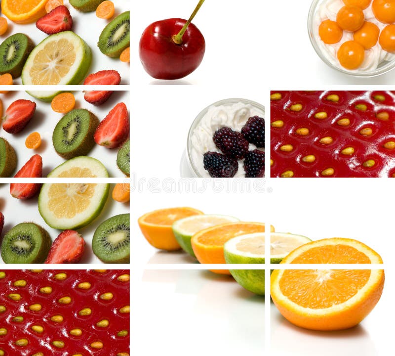Colorful fruit composition stock photo. Image of brown - 7544346