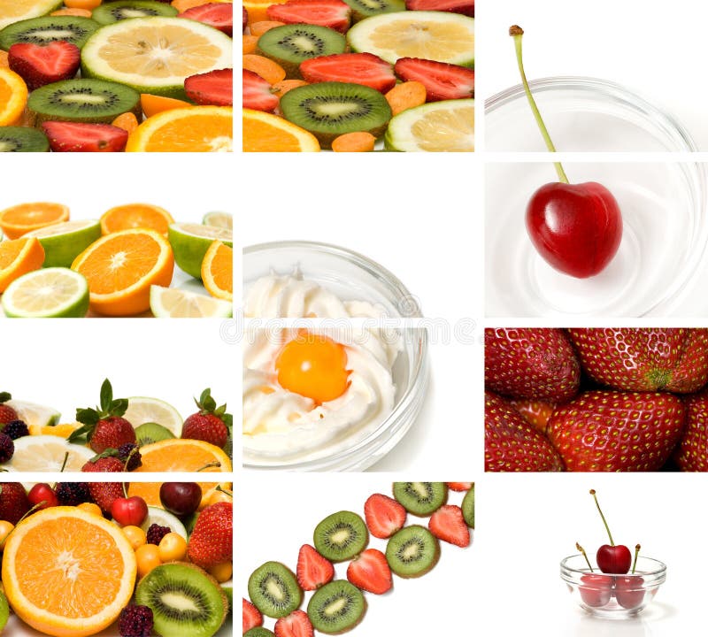Colorful fruit composition stock image. Image of fresh - 7555199