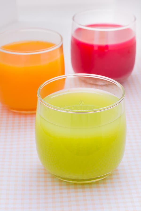 Colorful fruit juice stock image. Image of juice, fresh - 51590439