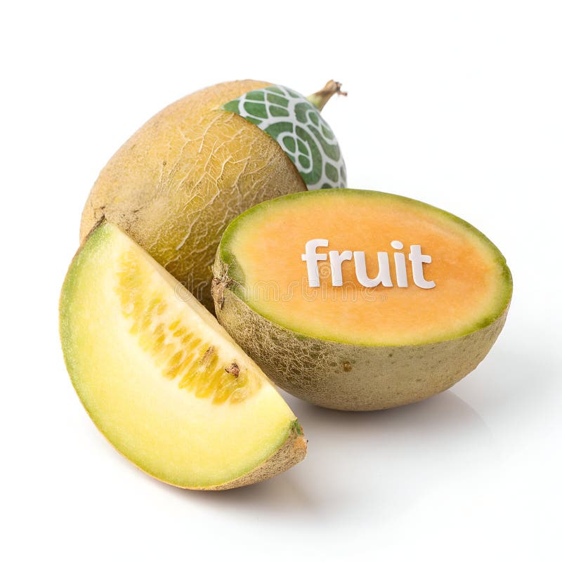 Fruit Labeled Fruit Isolated on White Stock Photo - Image of text ...