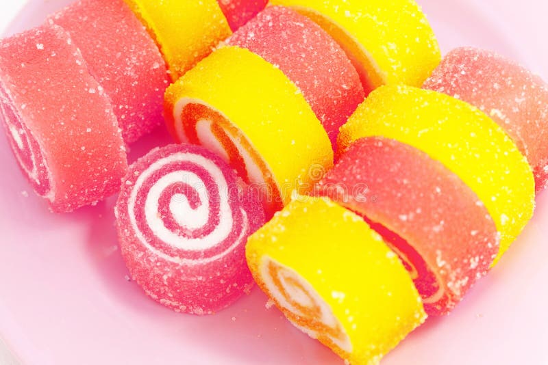 Colorful Fruit-paste Sweets Stock Image - Image of multi, macro: 15780245