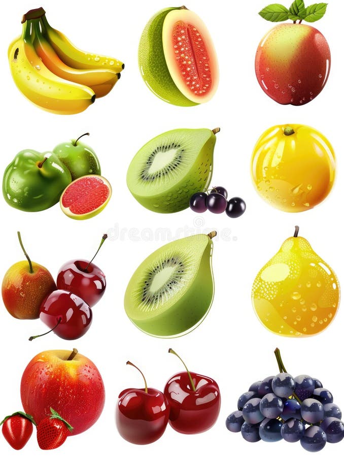 Colorful Fruit Selection stock photo. Image of vibrant - 361842420