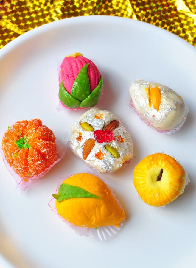 Colorful Fruit Shaped Sweets Stock Photo - Image of cherry, colorful ...