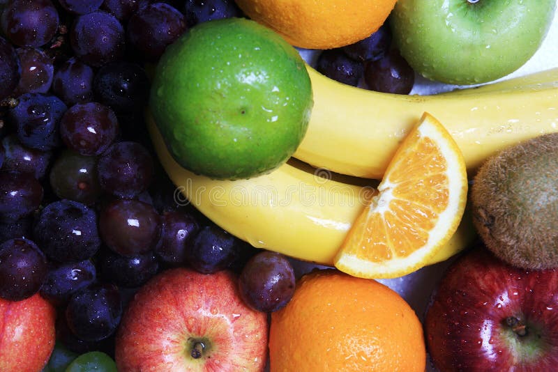 Colorful fruits stock photo. Image of color, green, healthy - 14271146