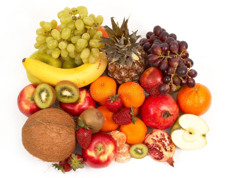 Colorful fruits stock photo. Image of isolated, pomegranate - 767420