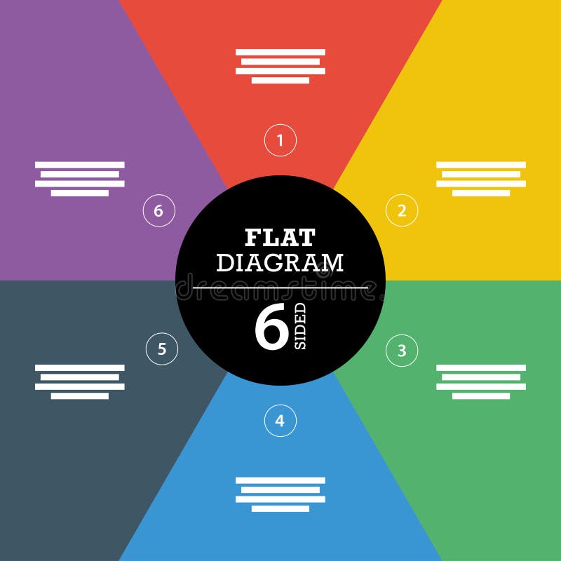 Colorful Full Background Stripe Puzzle Presentation Diagram Infographic ...