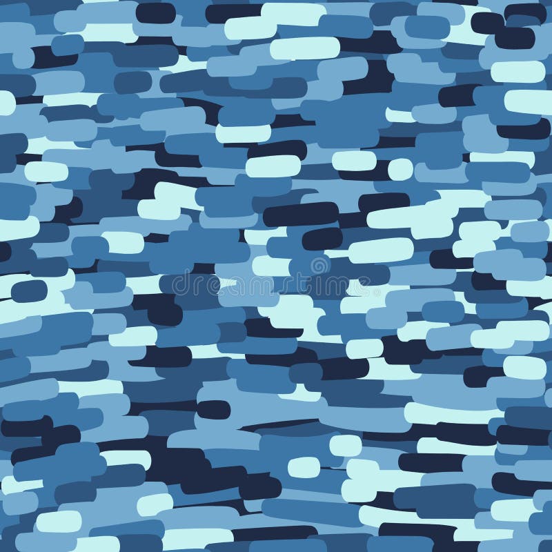 Colorful Fun Camouflage Seamless Pattern Stock Vector - Illustration of ...