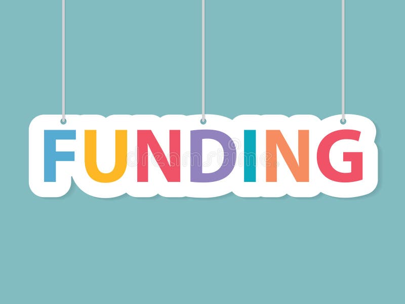 Colorful Funding Banner Hanging Stock Vector - Illustration of market ...