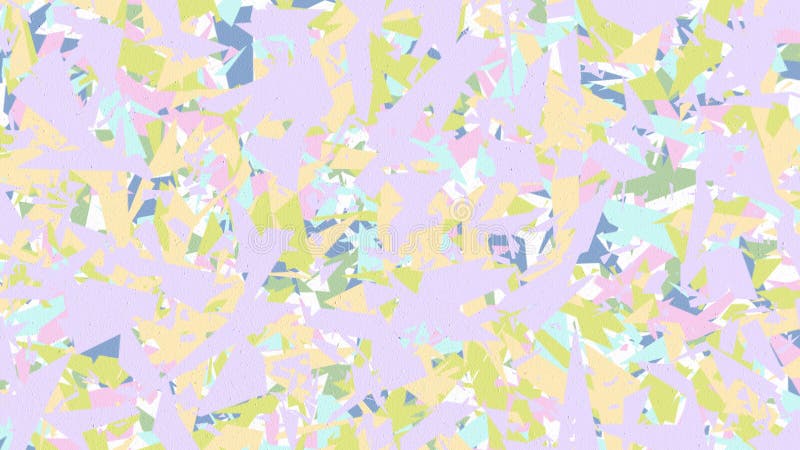 Colorful Funky Triangle Cuts Modern Pastel Collage Background. Stock ...