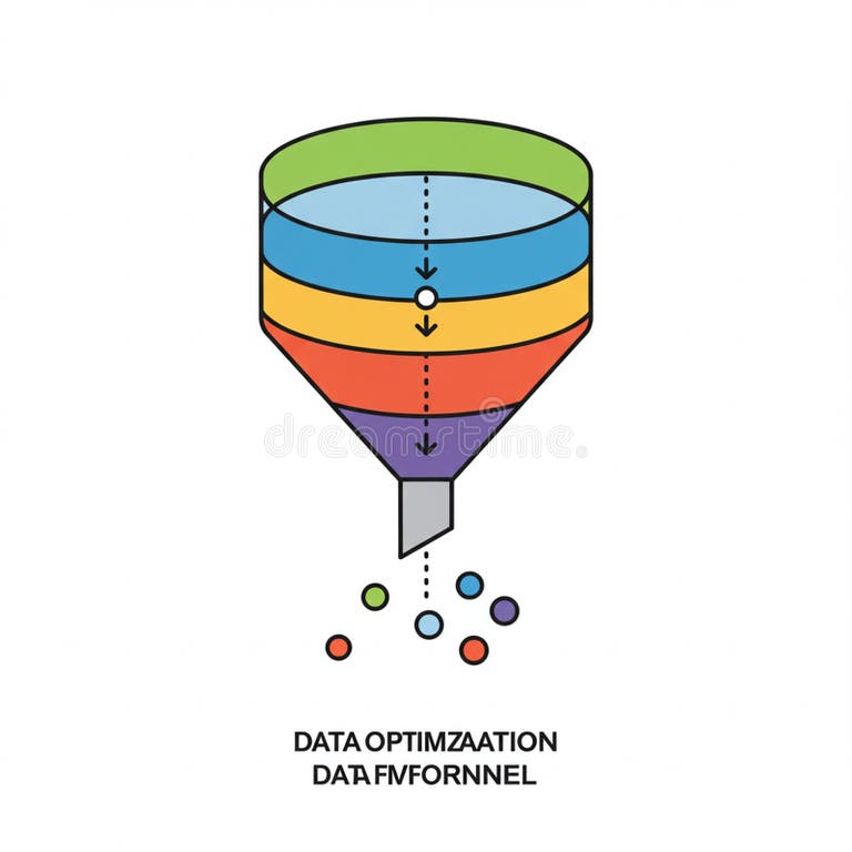 Funnel Process Diagram Stock Illustrations – 5,066 Funnel Process ...