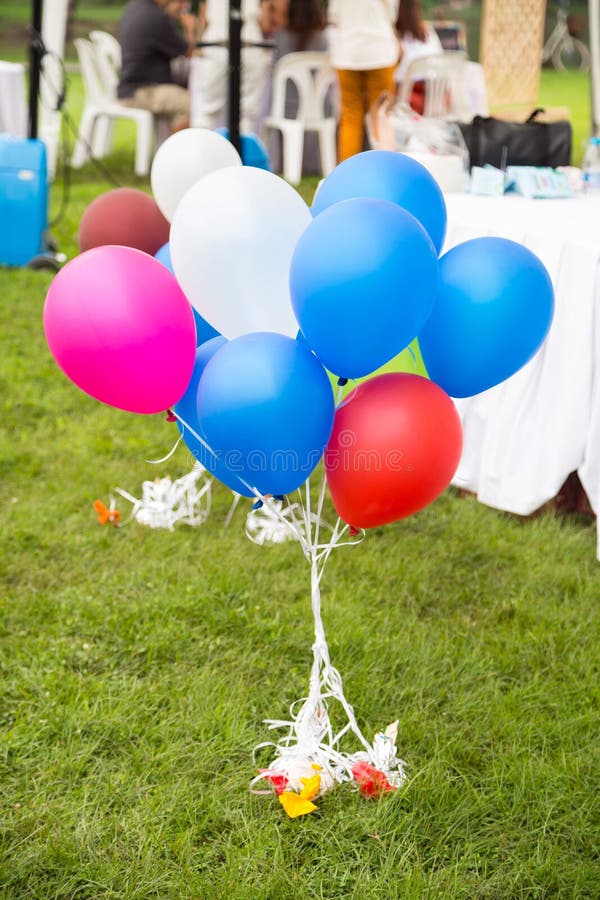 Colorful funny balloons stock photo. Image of funny, entertainment ...