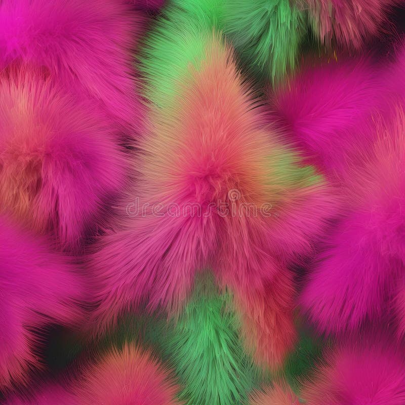 Colorful Furry Abstract Background Stock Illustration - Illustration of ...