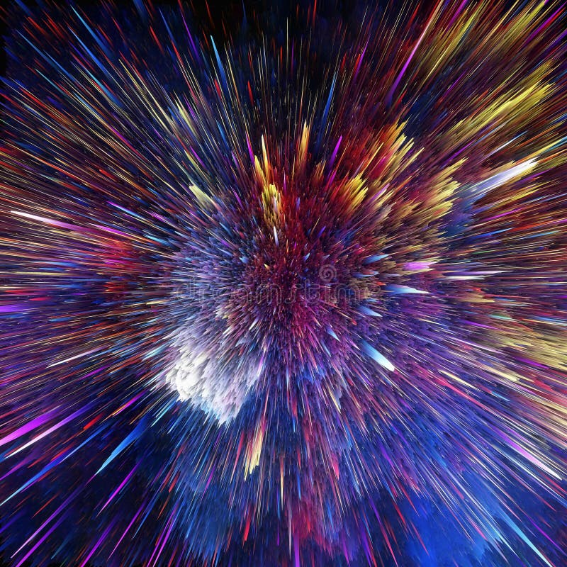 Colorful Galaxy Clouds and Big Bang Abstract Star Texture Stock ...