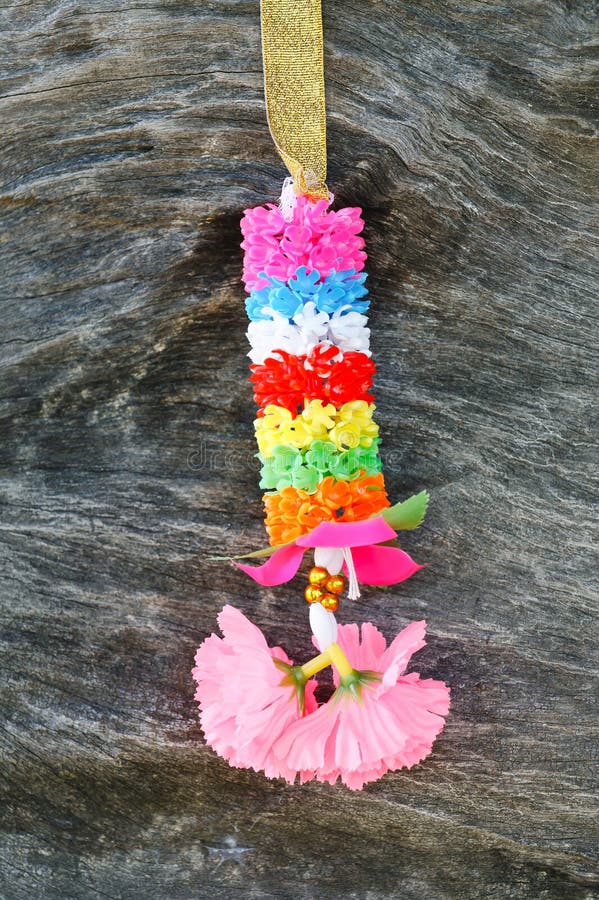 Colorful Garland. stock image. Image of ancient, summer - 51995141