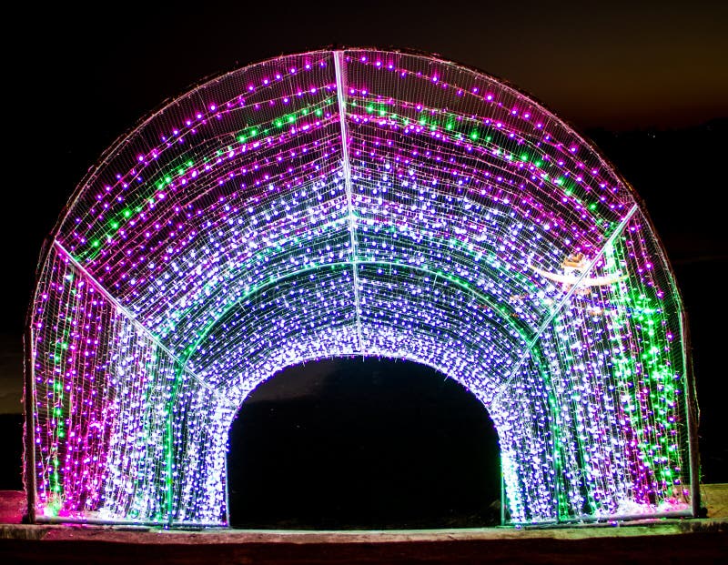 Colorful gate stock photo. Image of city, holidays, bridge - 49769336