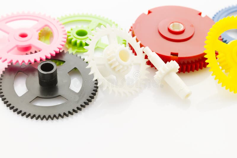 Colorful gear stock photo. Image of mechanic, reflective - 50740384