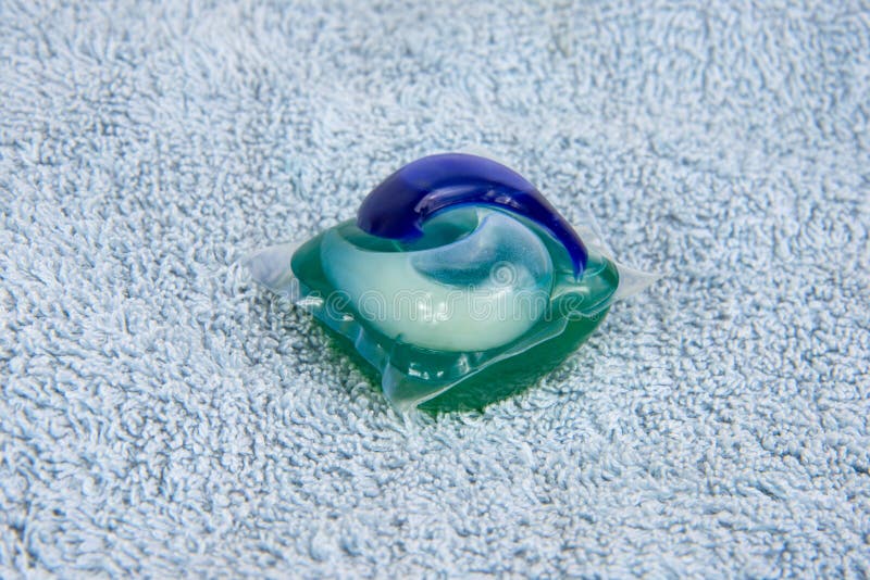 Capsule for Washing Isolated Stock Image - Image of equipment, object ...