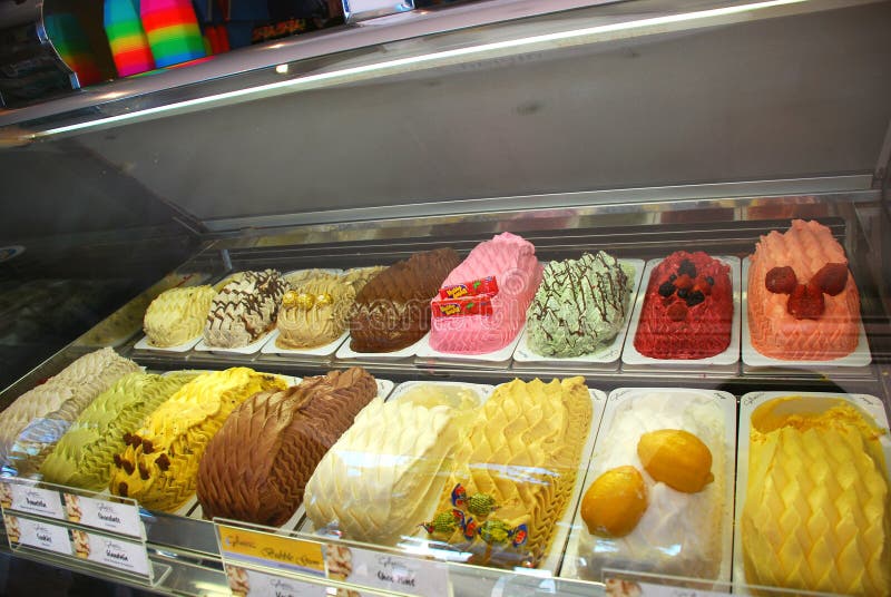 Colorful gelato stock photo. Image of cold, colorful, sweet - 3606332