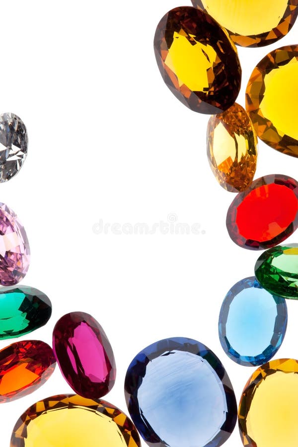 Spectrum Gems stock photo. Image of light, diamonds, yellow - 17111526