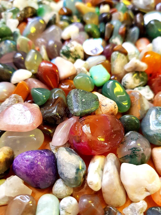 Colorful gemstones stock image. Image of jade, market - 27933391