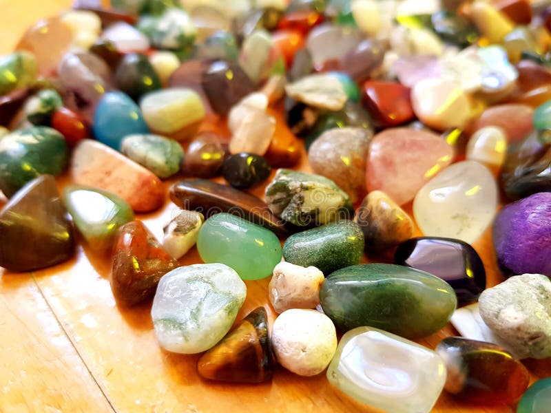Colorful gemstones stock image. Image of market, prague - 140293669