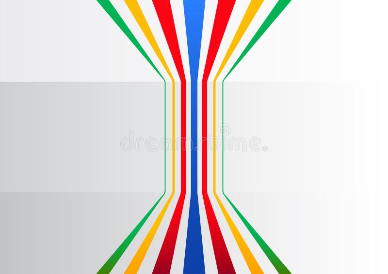 Colorful Abstract Business Background with Multiple Lines Branching Out ...