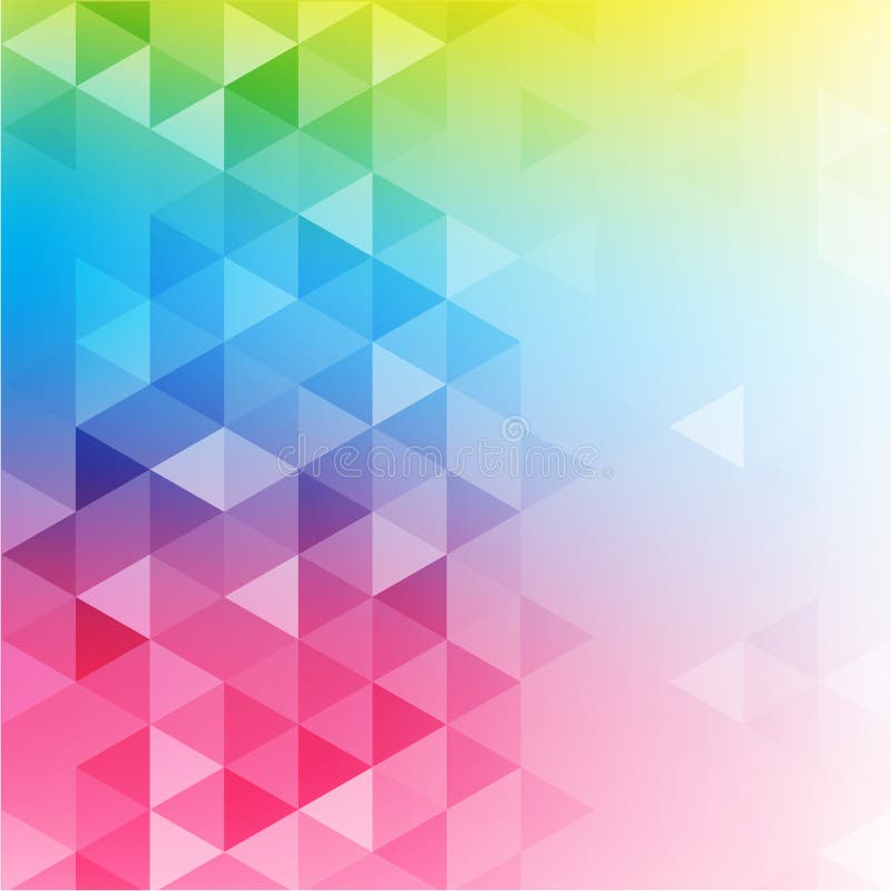 Colorful Geometric Abstract Background Stock Vector - Illustration of ...