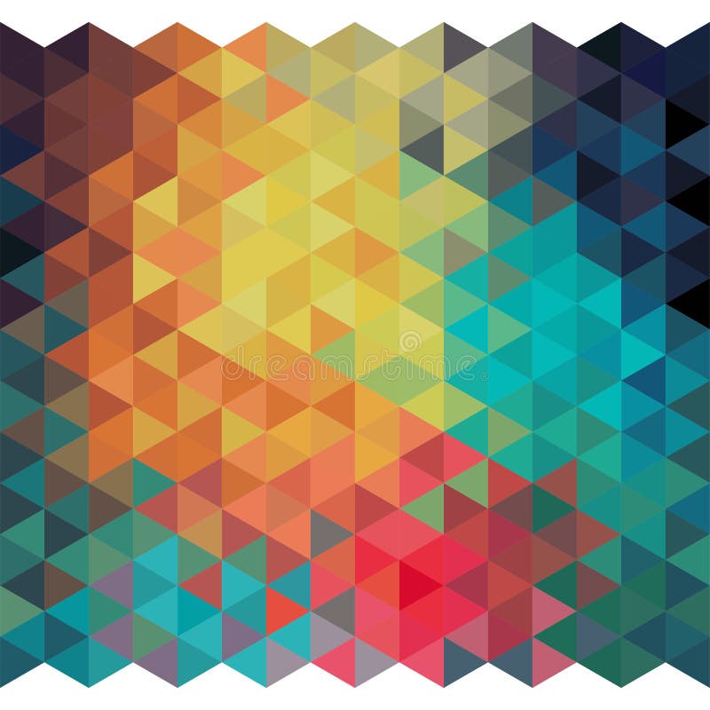 Colorful Geometric Background Stock Vector - Illustration of element ...