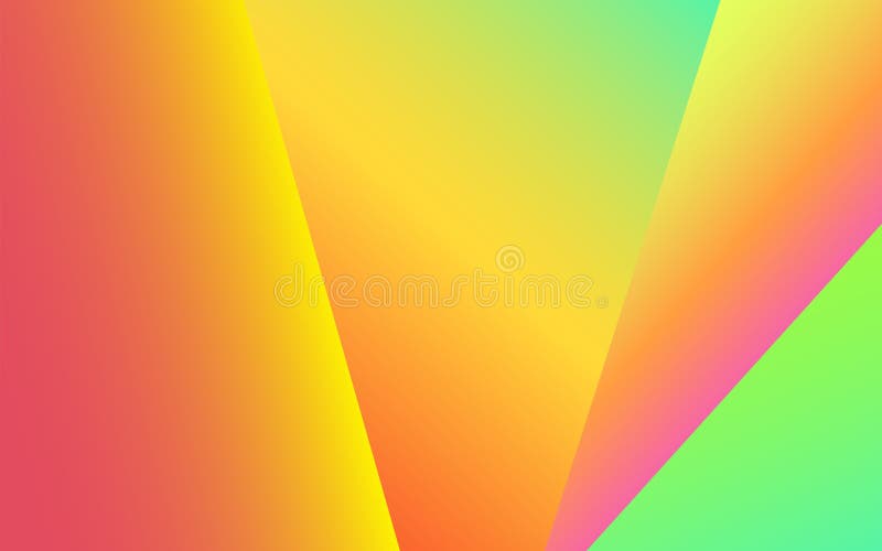 Colorful Geometric Background with Color Gradient Triangles Stock ...