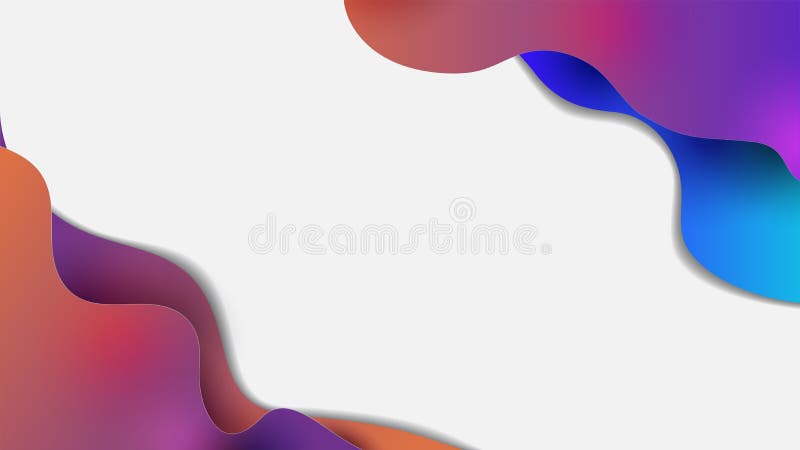 Colorful Geometric Background with Tilted Shapes Composition. Stock ...