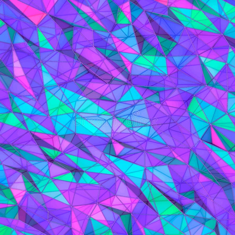 Colorful Geometric Background Triangle Color Stock Vector ...