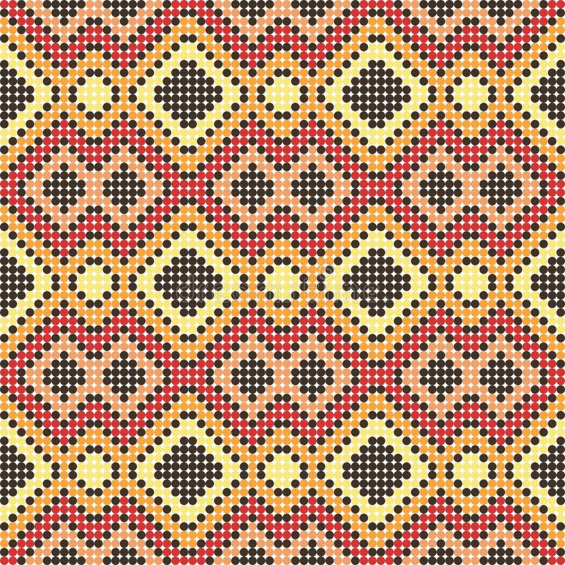 Colorful Geometric Dot Pattern Stock Vector - Illustration of playful ...