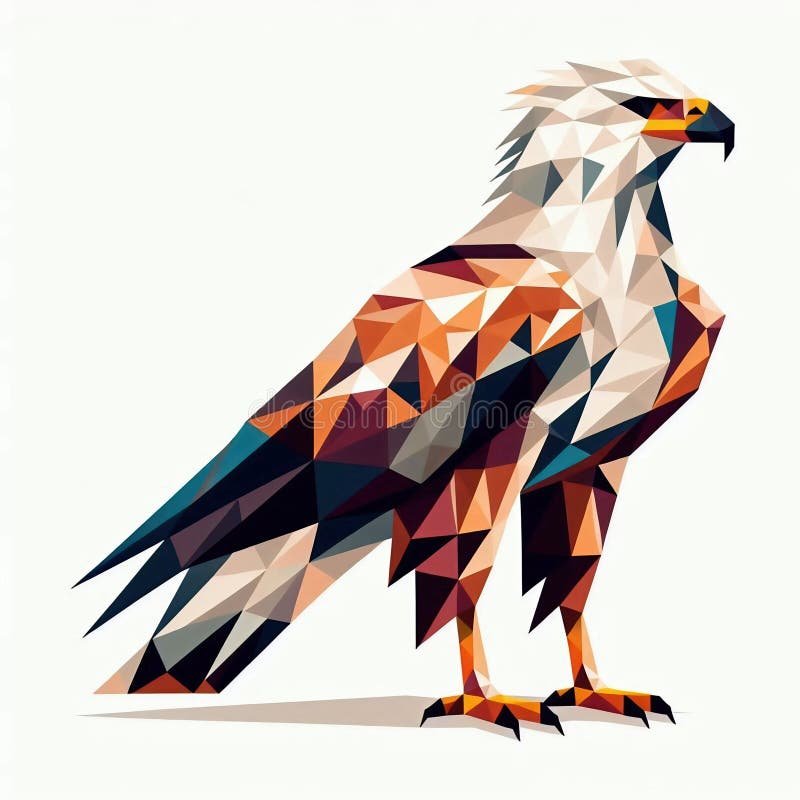 Geometric Eagle Stock Illustrations – 3,785 Geometric Eagle Stock ...
