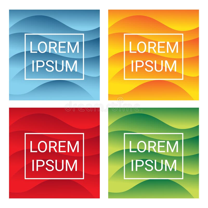 Colorful Geometric Gradient Background Vector Template Stock Vector ...