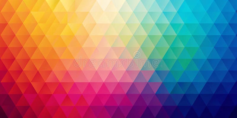 Colorful Geometric Gradient Pattern Background AI-Created Content Stock ...