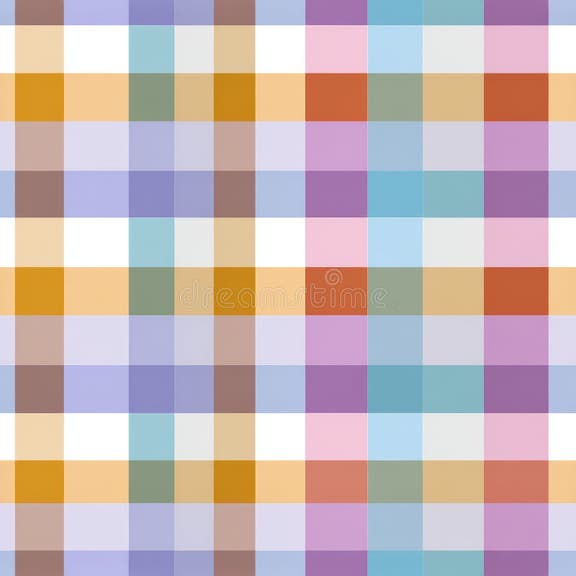 Colorful Geometric Pattern with Soft Pastel Squares and Rectangles ...