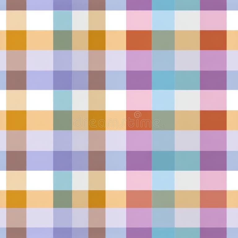 Colorful Geometric Pattern with Soft Pastel Squares and Rectangles ...