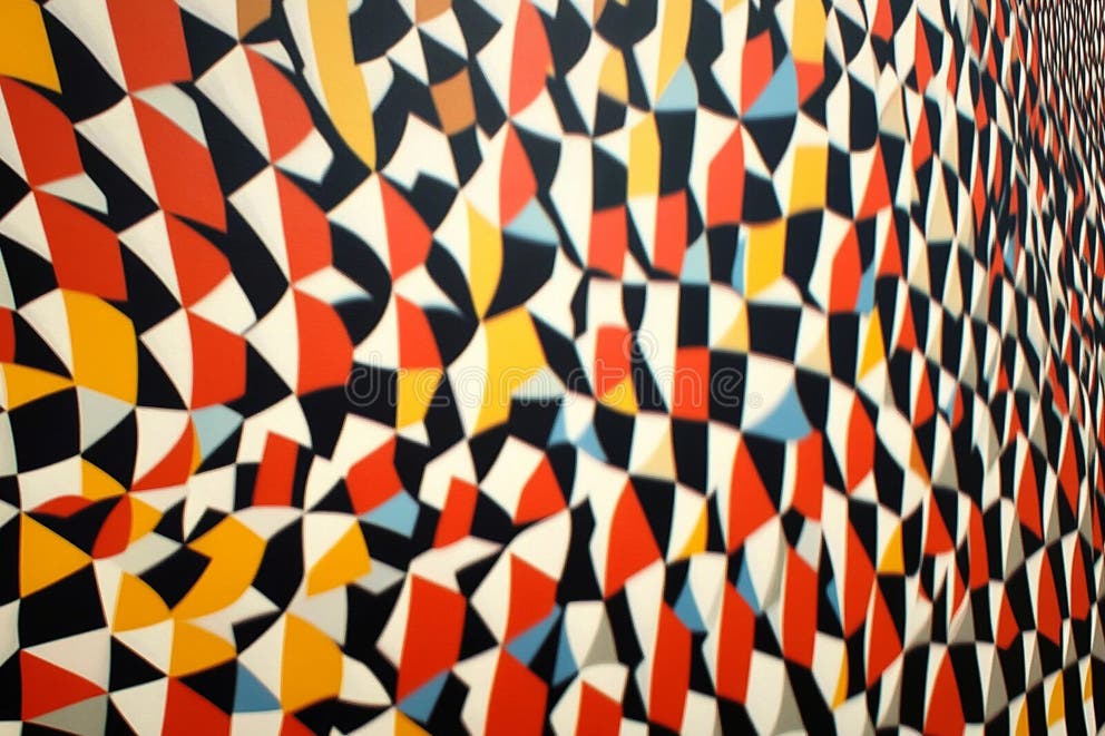 Colorful Geometric Patterns Create a Vibrant and Engaging Visual ...