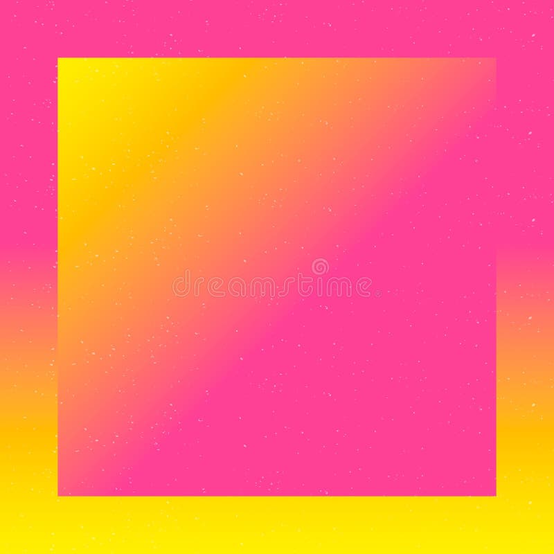 Colorful Geometric Shape Background in Trendy Riso Graph Print Texture ...