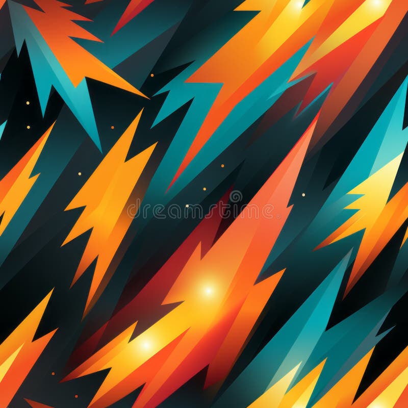 Colorful Geometric Texture Seamless Texture Ai Generated Stock ...