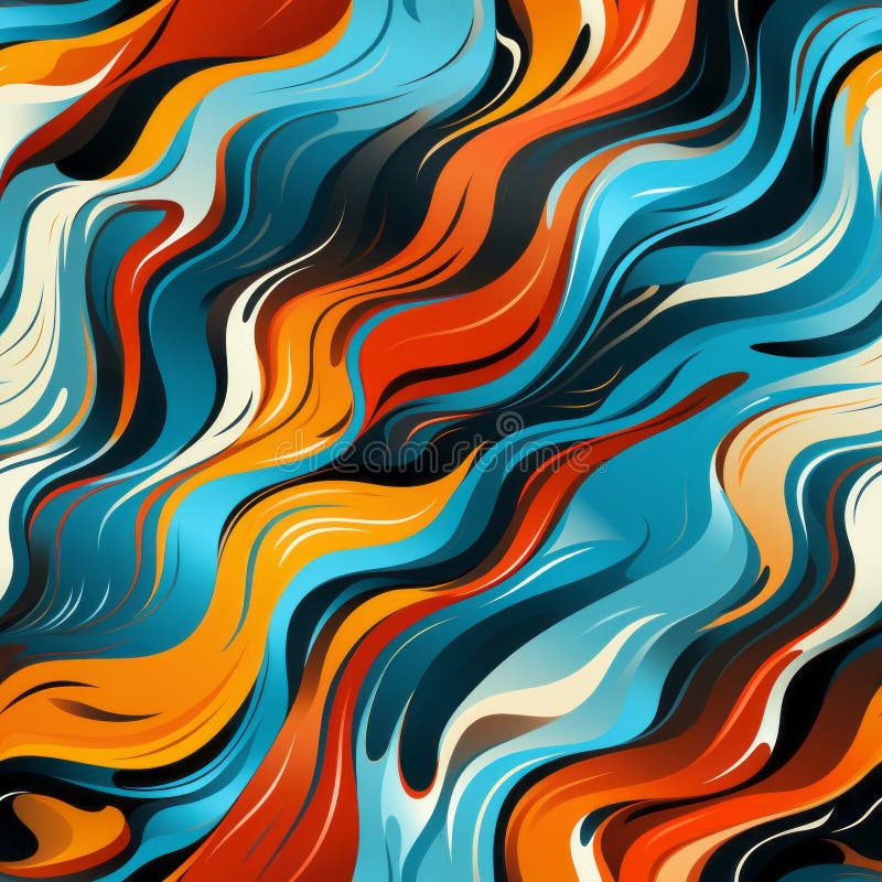 Colorful Geometric Texture Seamless Texture Ai Generated Stock ...