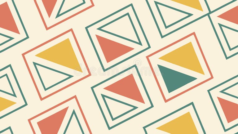 Colorful Geometric Triangle Pattern, Vector Design Generative AI Stock ...